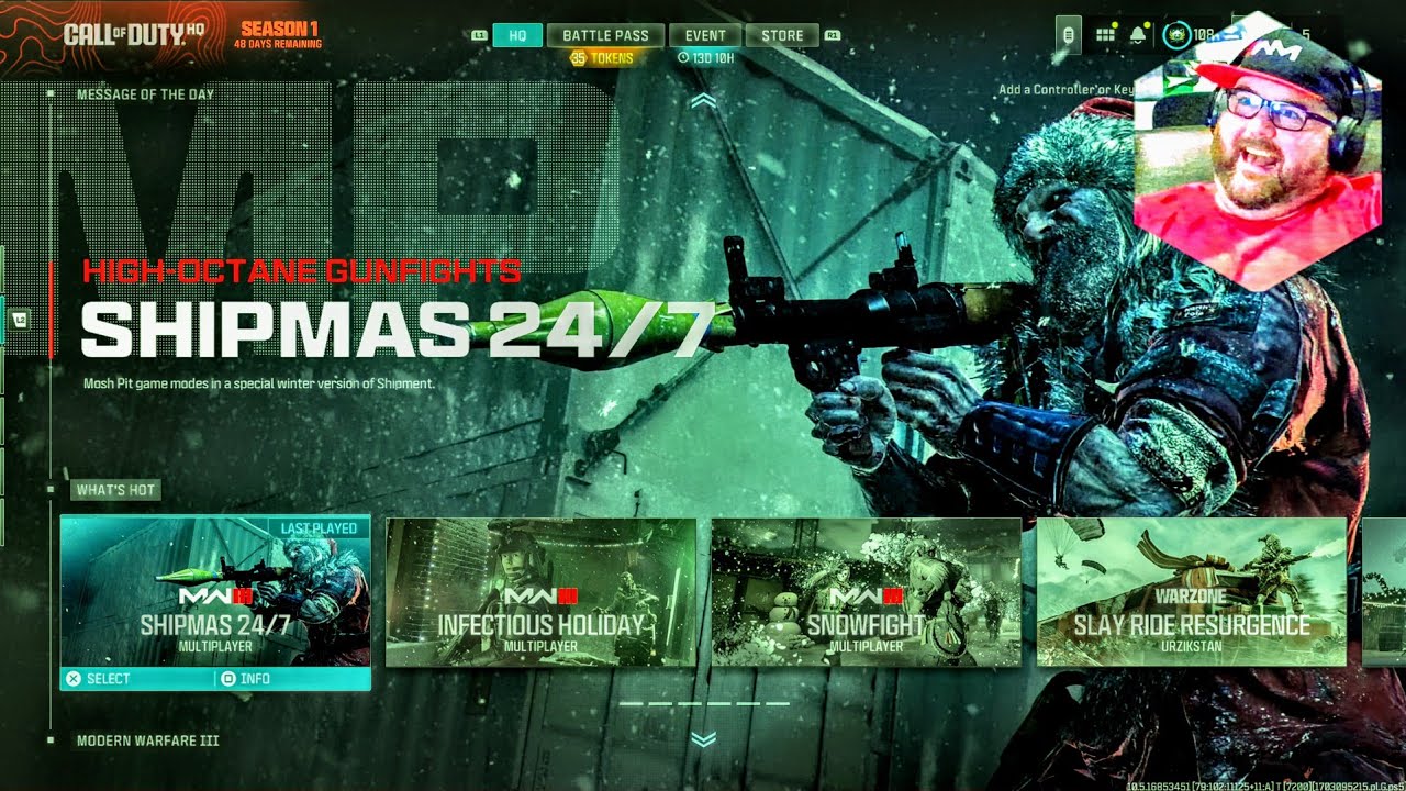 COD MW3 S1 Day 14 - SHIPmas!! - YouTube