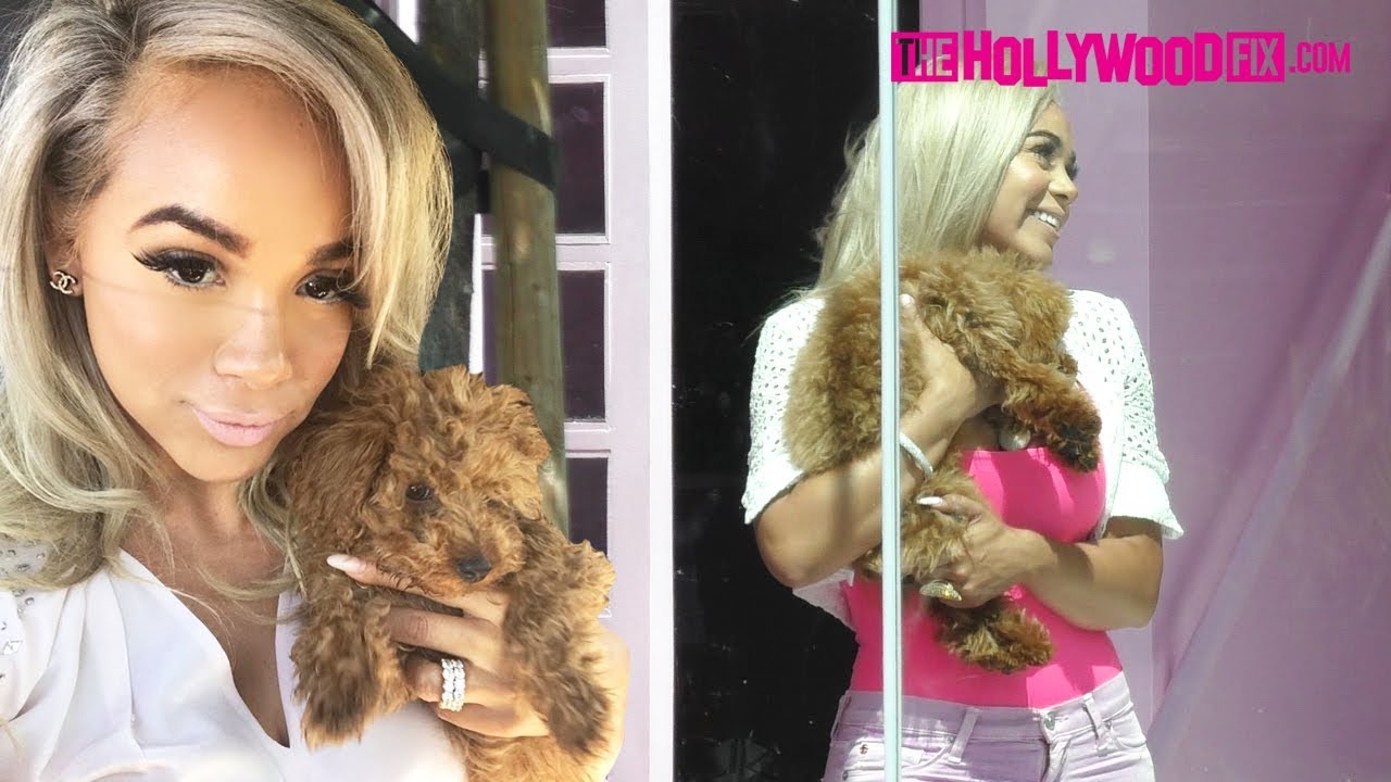 Bad Medina Shows Off Her New Puppy 'Hero' To Sofia Jamora At The Pretty ...