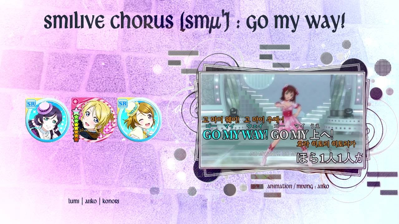 【iDOLM@STER】Go my WAY!【3 人合唱】 - YouTube Music