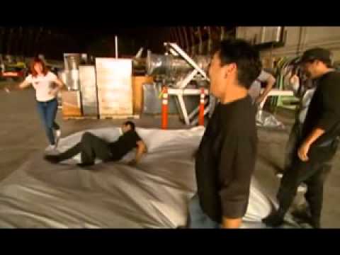 MythBusters FoldingPaper Seven plus times - YouTube