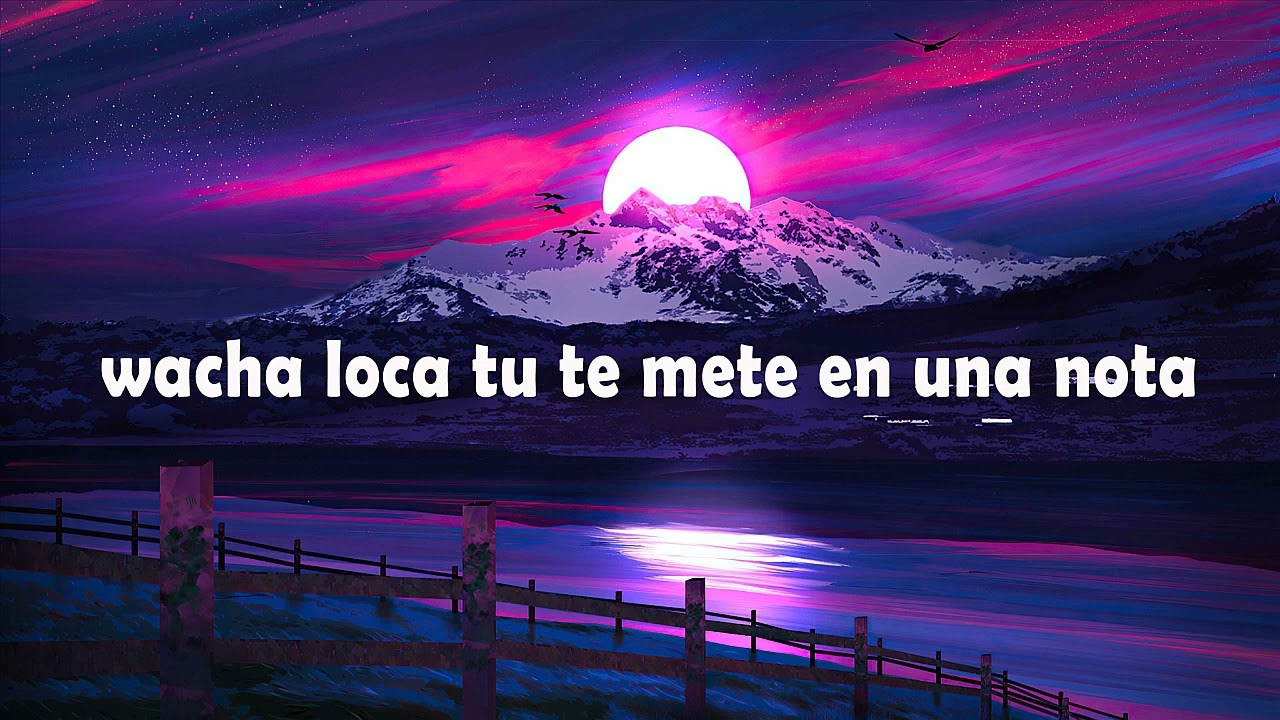 wacha loca tu te mete en una nota - YouTube