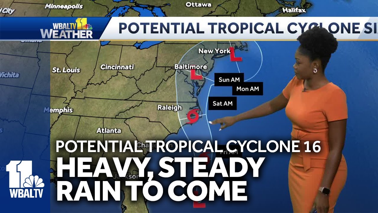 Low pressure system to bring heavy rain - YouTube