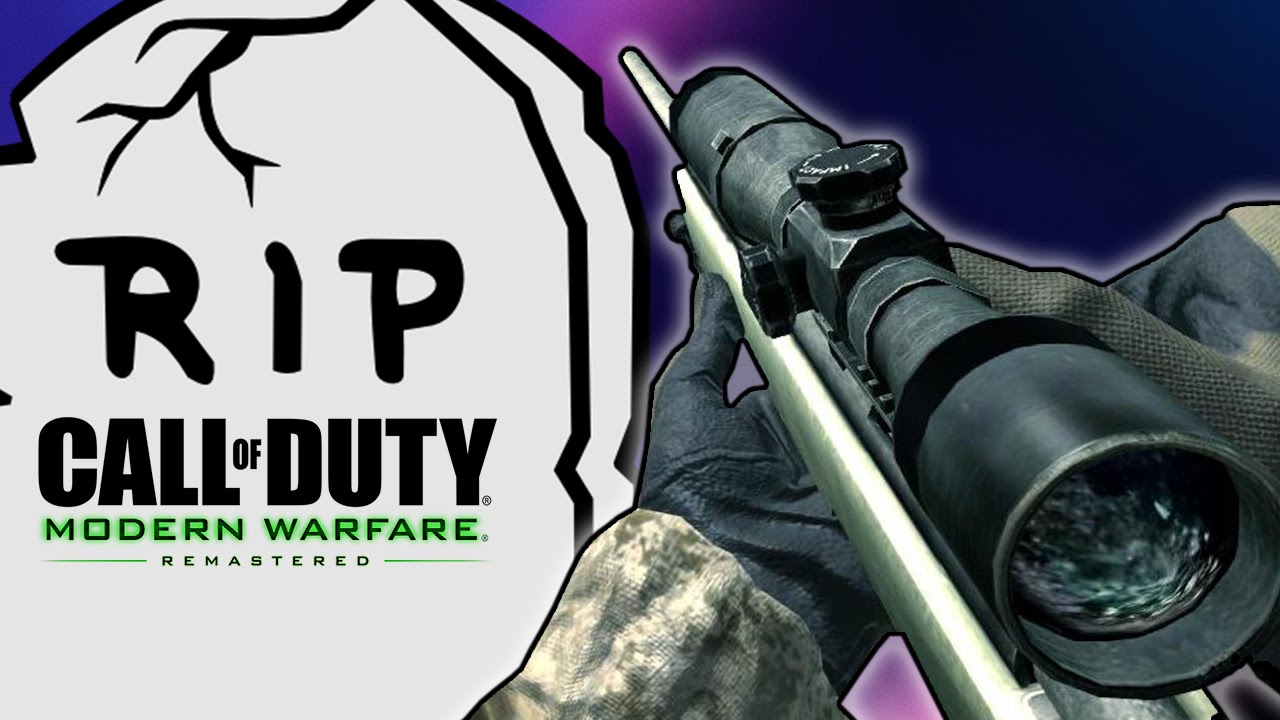 RIP COD 4 REMASTERED - YouTube