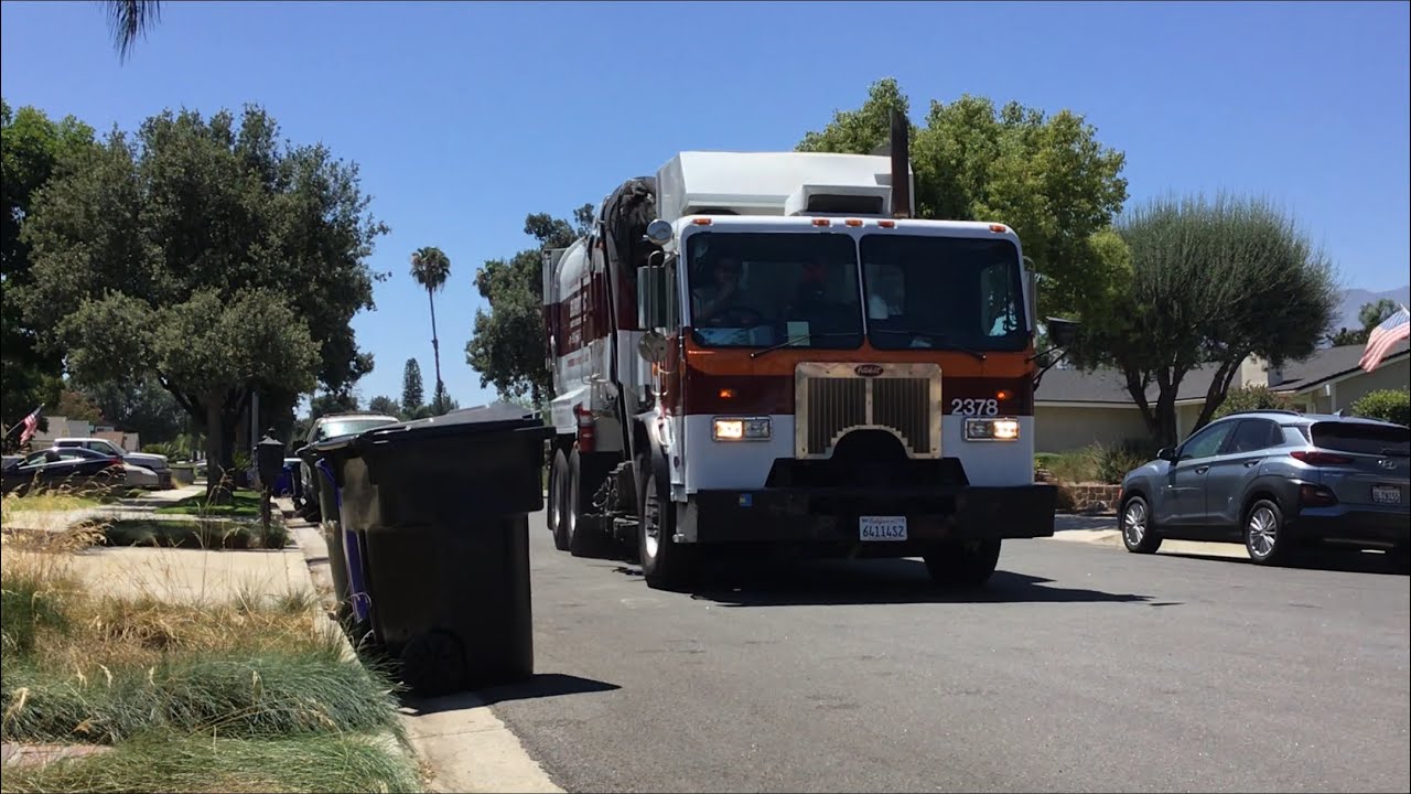 Burrtec Peterbilt 320 Amrep ASL - YouTube
