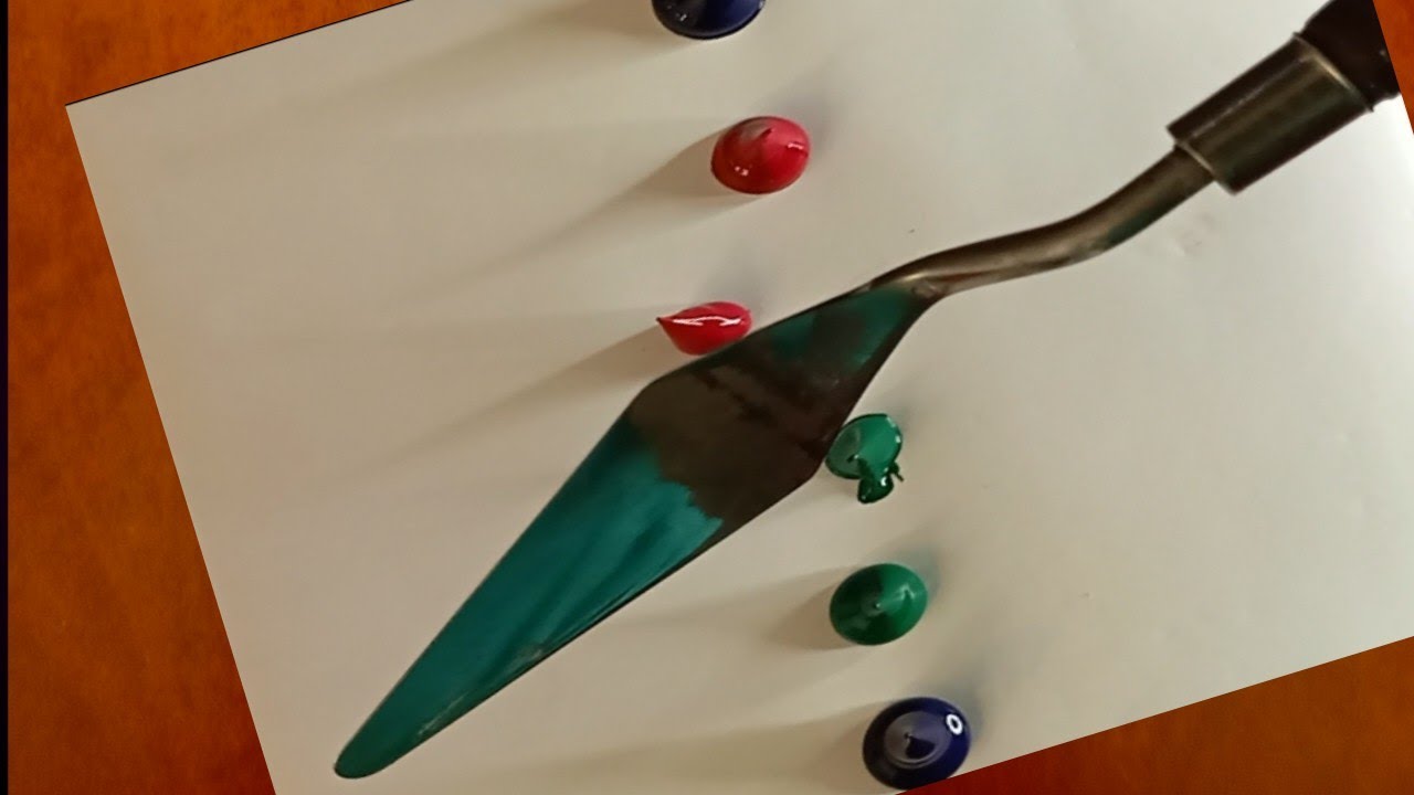 Pani Ka Drop Kaise Paint Kare / How To Paint Water Drops / Acrylic ...