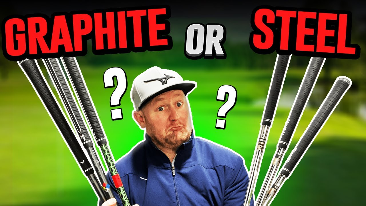 This SHOCKED me...Graphite v Steel Shaft Test - YouTube