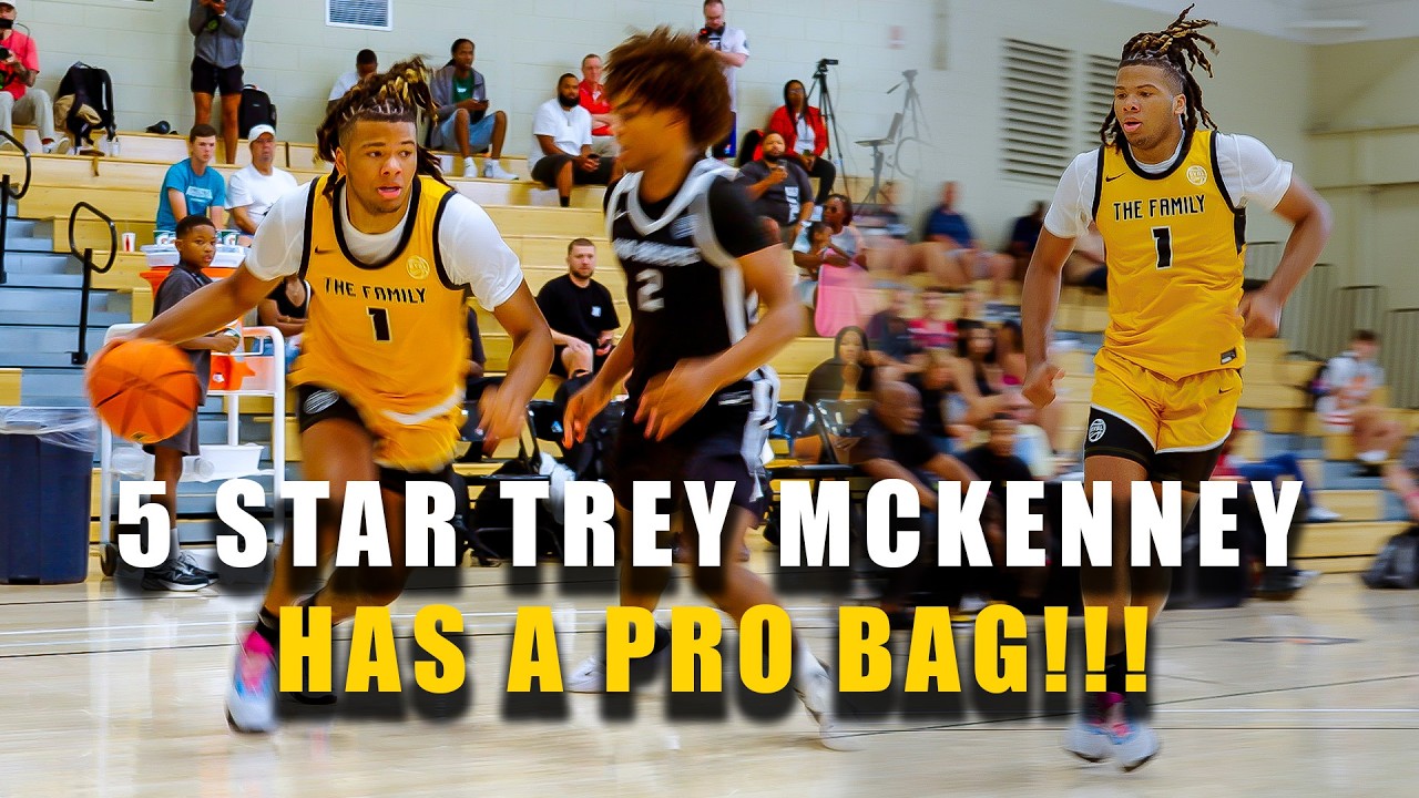 5 Star Trey Mckenney has a pro bag!! The Family vs Ohio Buckets - YouTube