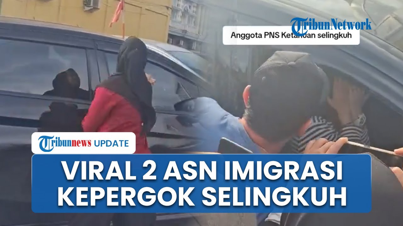 2 ASN Imigrasi Kepergok Selingkuh di Mobil, Istri Sah Lempar Batu ...
