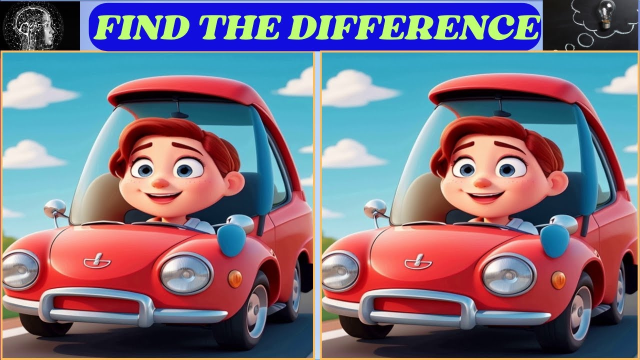 Mind Sharpening Challenge: Find the Difference Game [Spot the ...