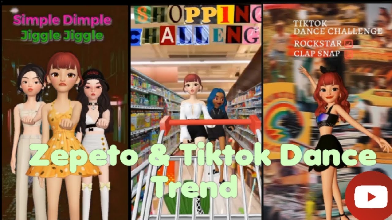 Zepeto Dance + Tiktok Dance Trends - Compilation 1 - YouTube