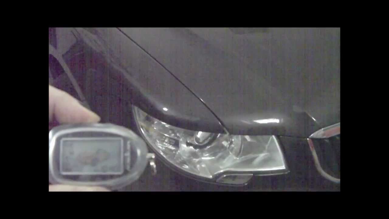 Magicar - autoalarm a dálkový start - YouTube