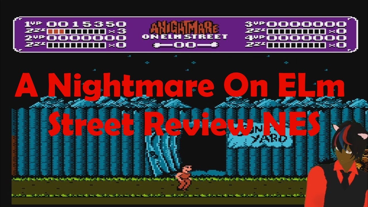 A Nightmare on Elm Street Game NES - YouTube