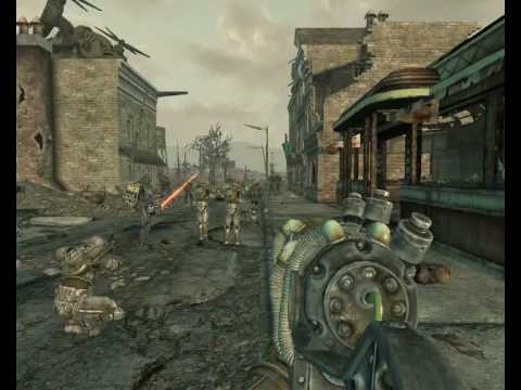 Fallout 3 epic battle BoS vs. Enclave - YouTube