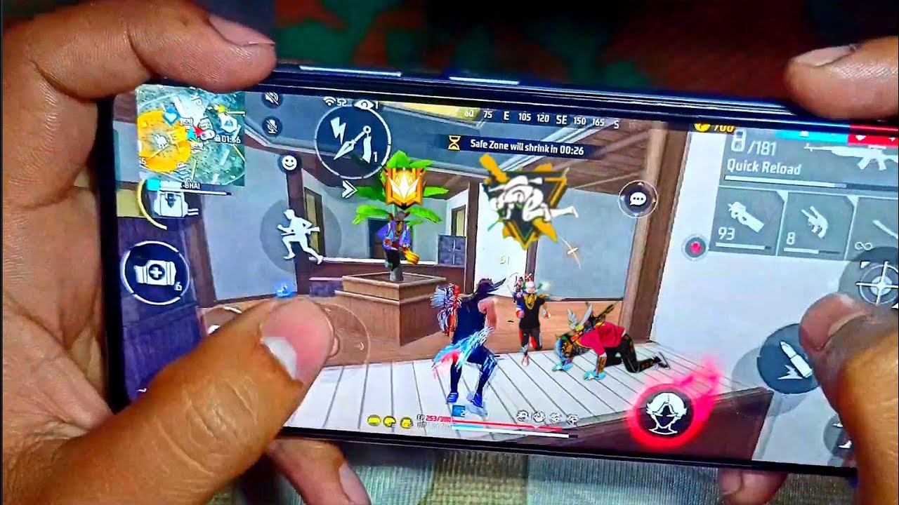 19 Kills 💯 HANDCAM 💪 Realme X11 Pro l Solo vs Squad 🪂 [full gameplay ...