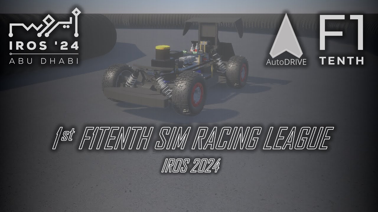 1st F1TENTH Sim Racing League @ IROS 2024 - YouTube