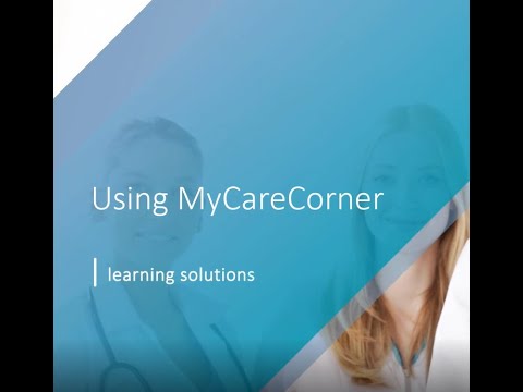 Using MyCareCorner - YouTube