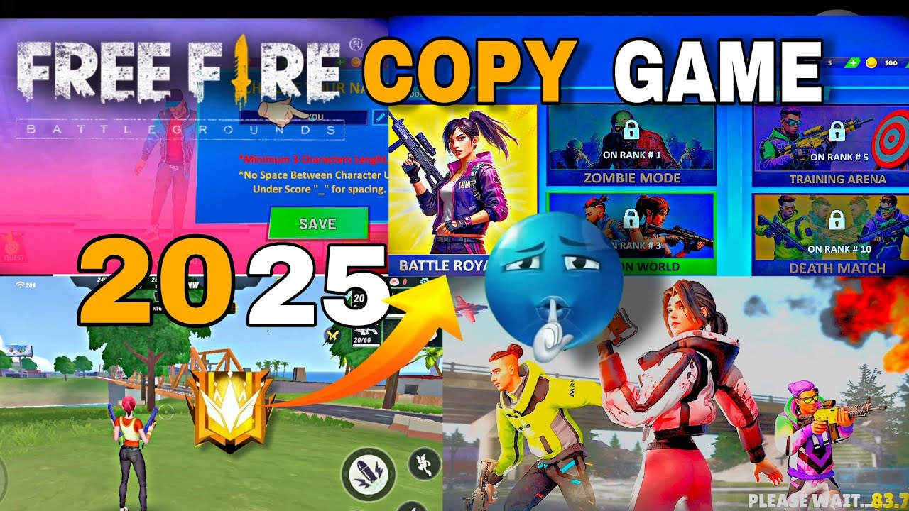 Free Fire Copy Game || You Must Try in 2025 🎯 #freefire # ...