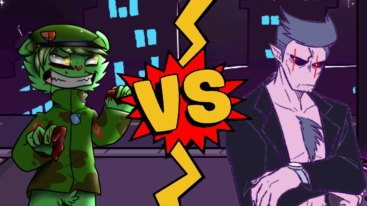 M.U.G.E.N. Battles | Flippy vs Daddy Dearest | Happy Tree Friends vs ...