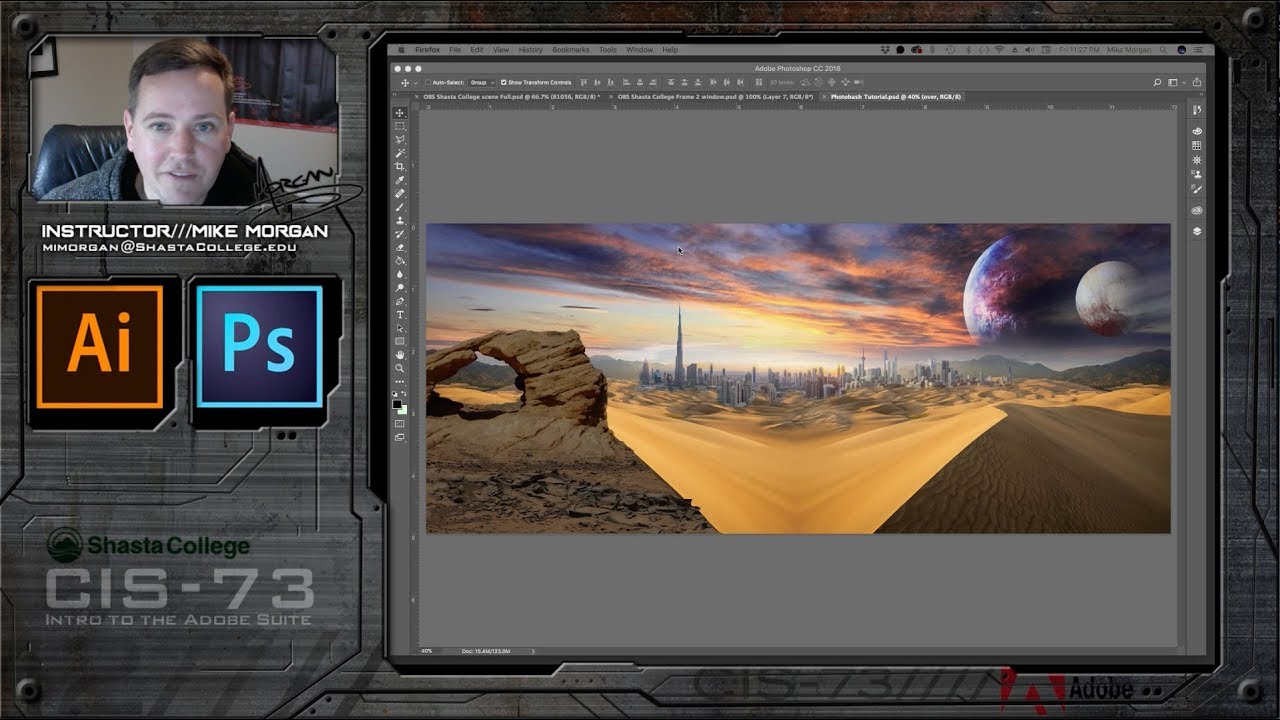 Create a Photobash in Adobe Photoshop - YouTube