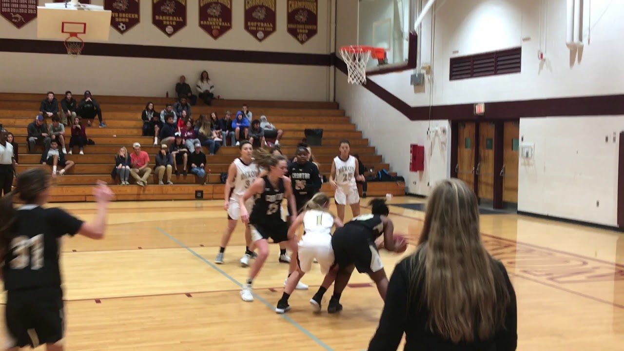 Good defense by Croatan girls basketball leads to basket by Kelly ...