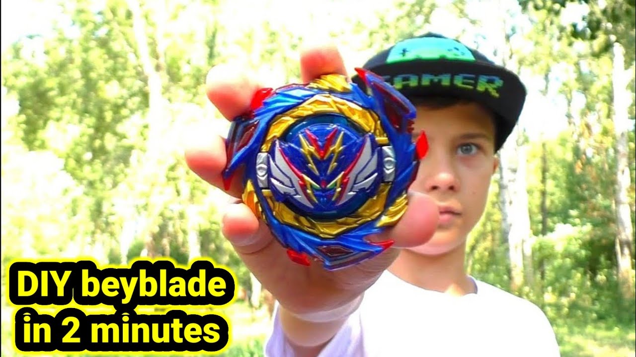 DIY Beyblade , how to make Beyblade in 2 minutes, Beyblade, Beyblade ...