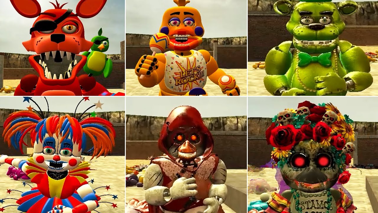 NEW FNAF FAMILY UPDATE PART 1 in Garry's Mod hg - YouTube