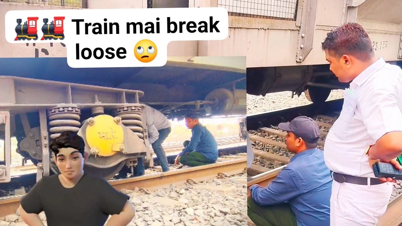 Train break loose🚂🚂#railway #viral_video #railway videos - YouTube