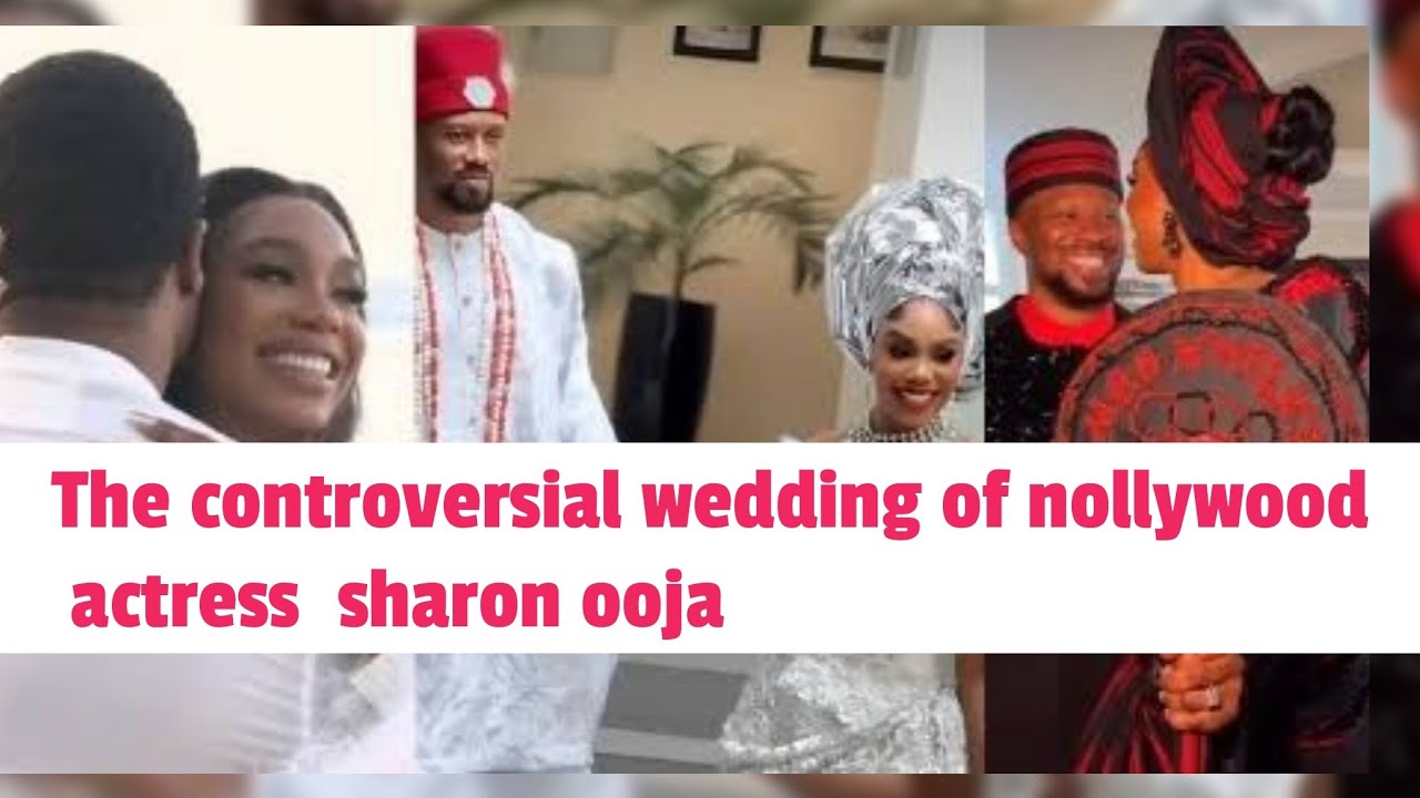 the controversial wedding of nollywood actress sharon ooja - YouTube