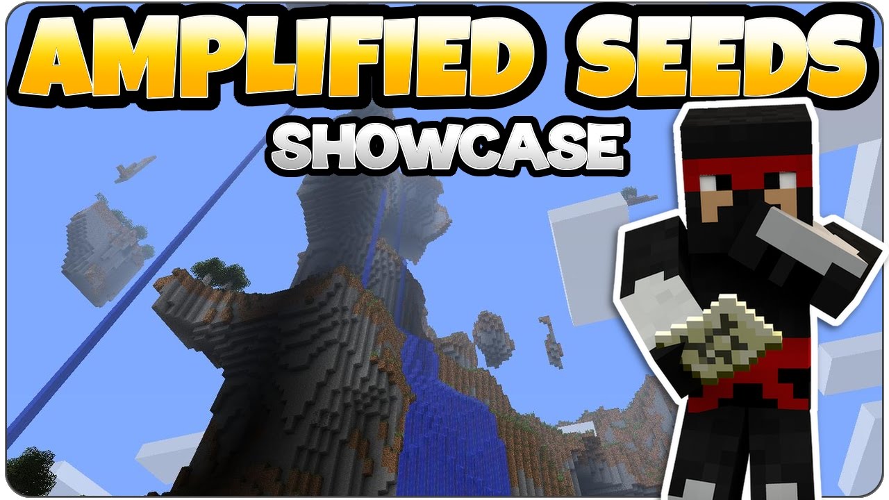 Minecraft Amplified Seed Showcase/ Review TU46 - PS4 & Xbox One Edition ...