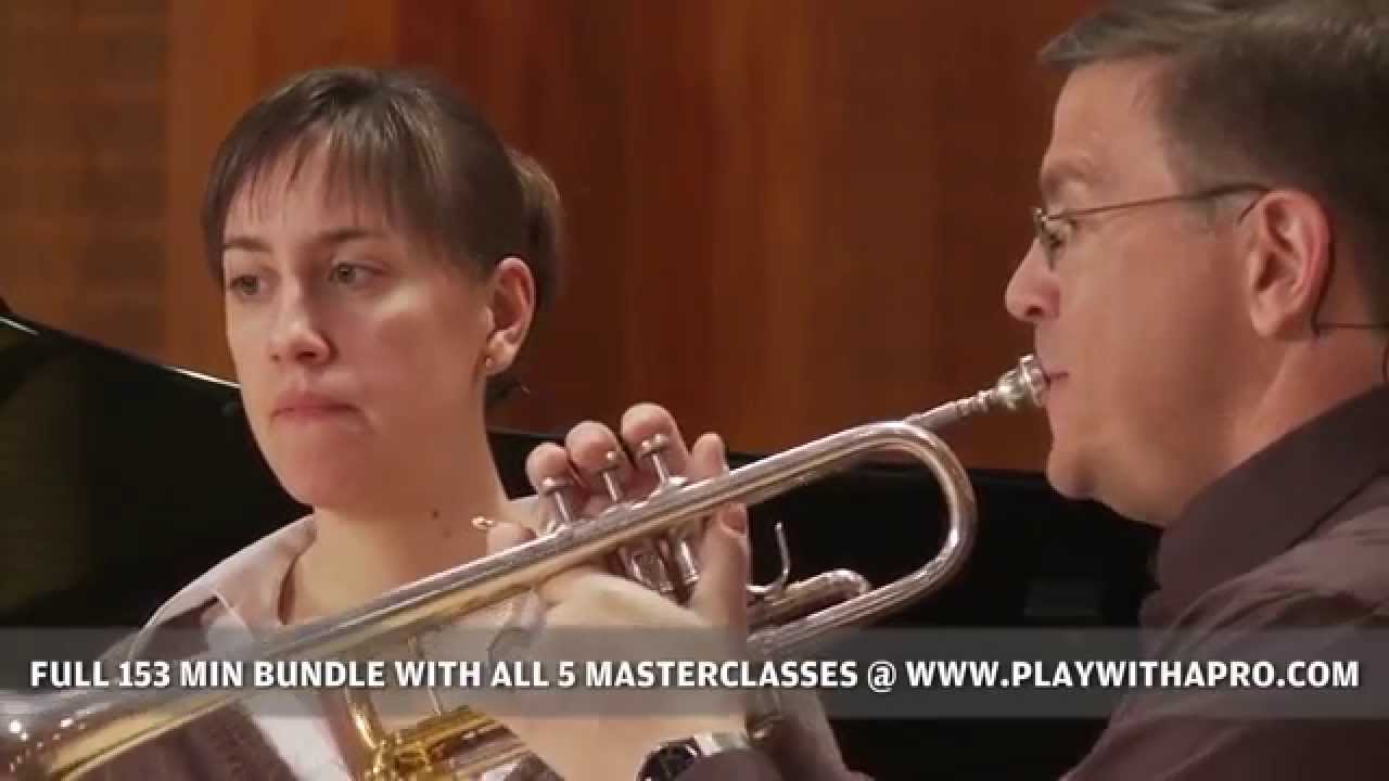 trumpet lessons with David Bilger, 5 trumpet masterclasses, Play With A ...