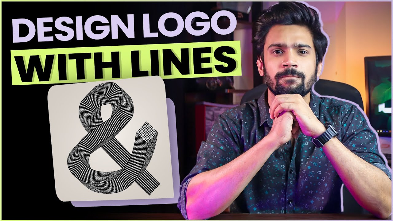 How To Design a Line Logo - YouTube