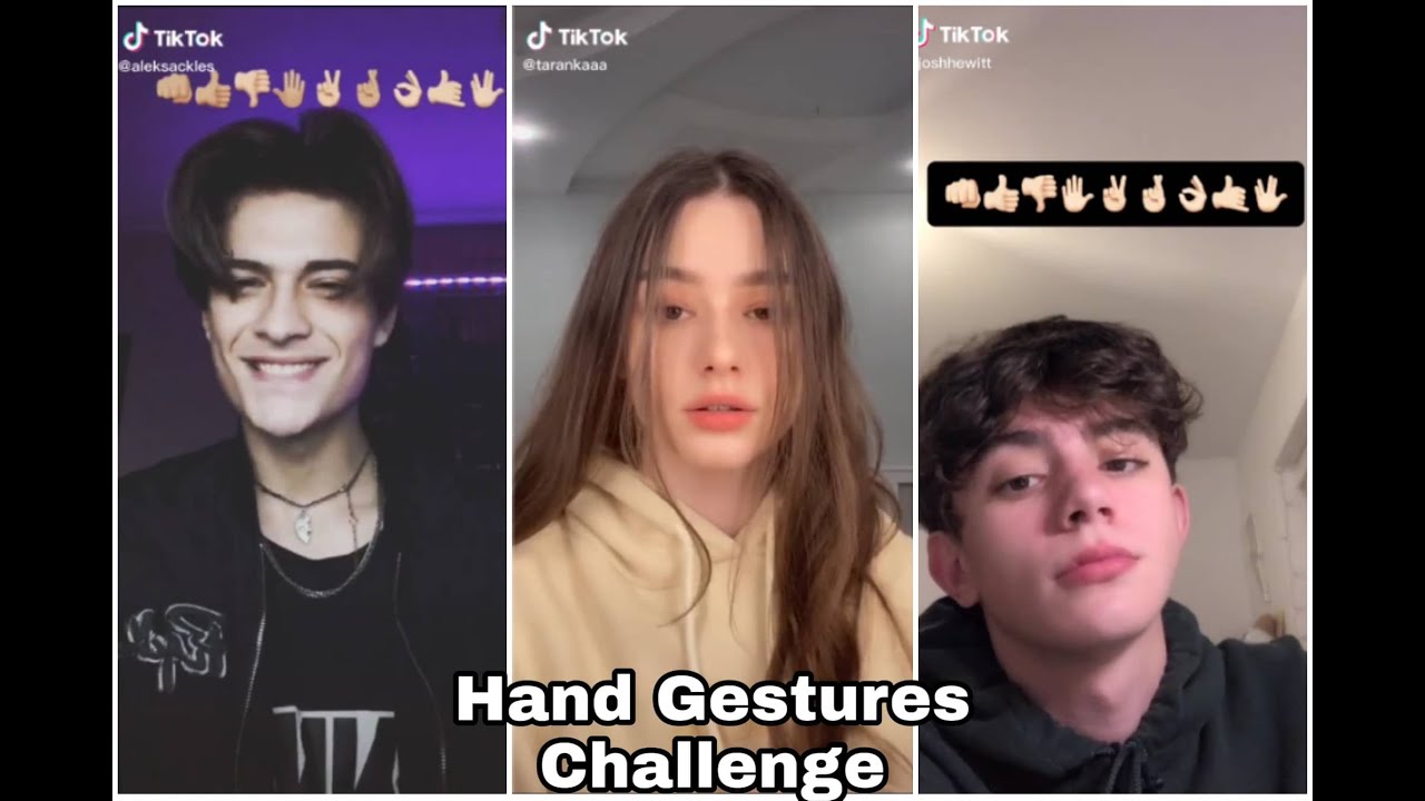 "When I popped off" (Y2K, bbno$ - Lalala )Hand Gesture Challenge Tiktok ...