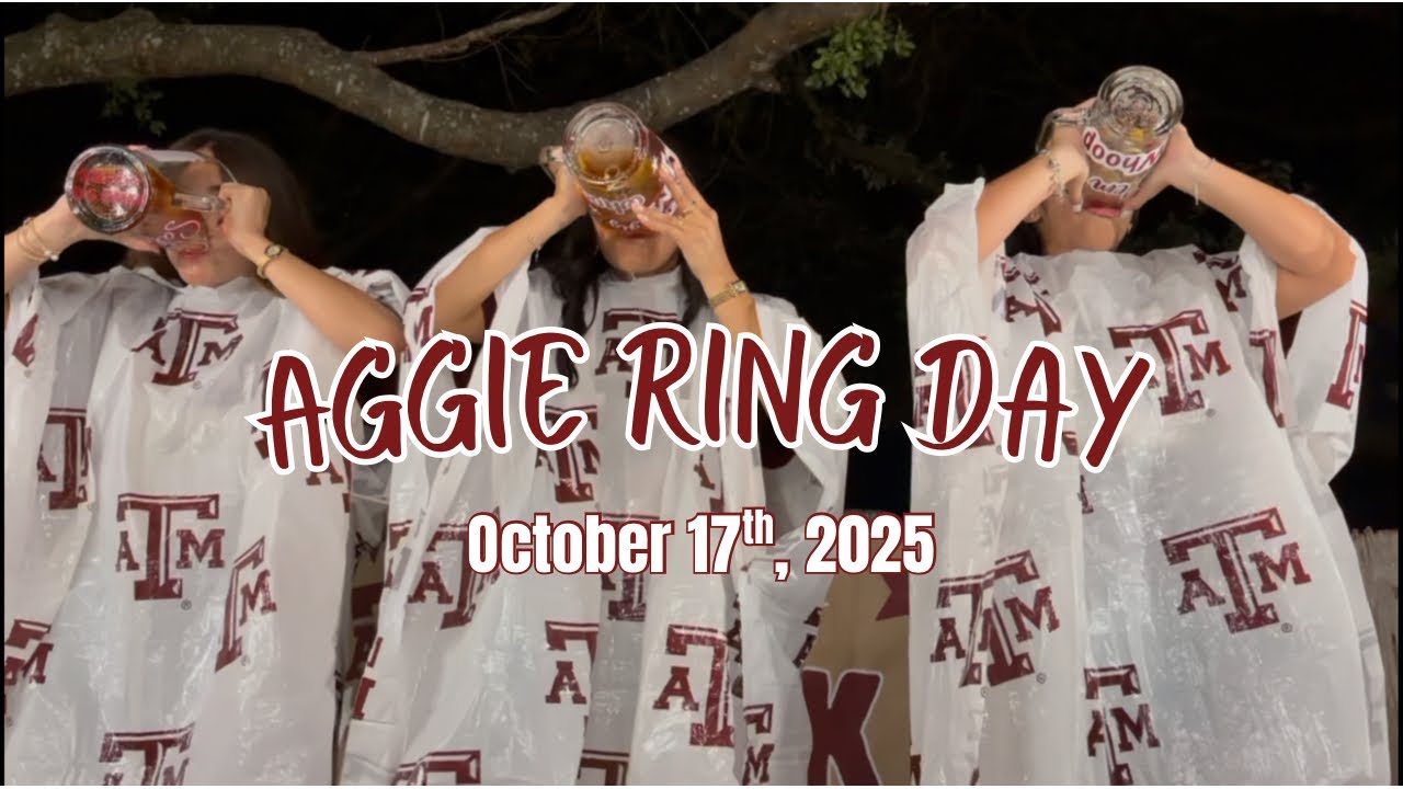 Aggie Ring Day 2025 💍 - YouTube