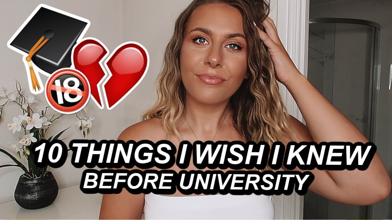 10 Things I Wish I Knew Before University | University Advice 2020 🎓🦋 ...