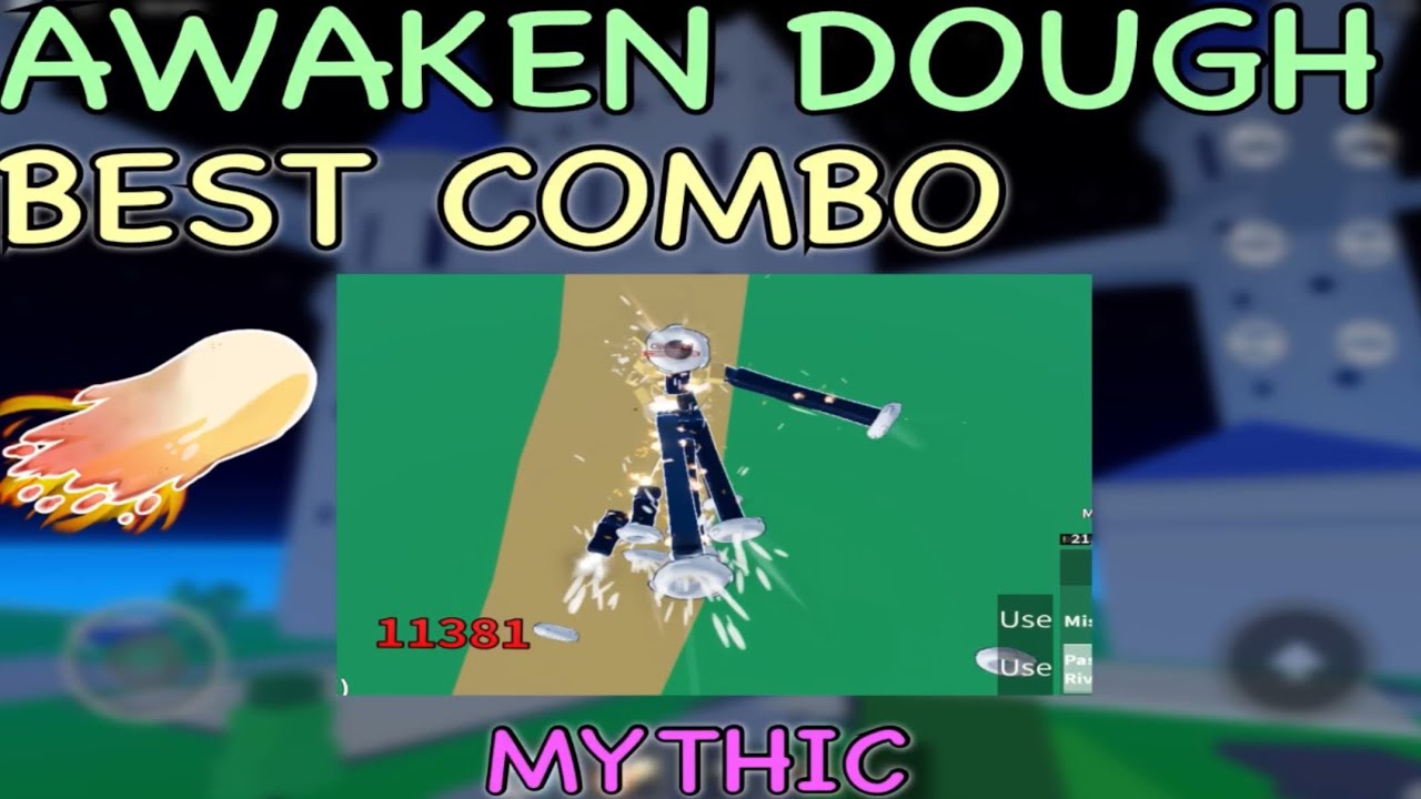 Best Awakened Dough Combo in Bloxfruits - YouTube