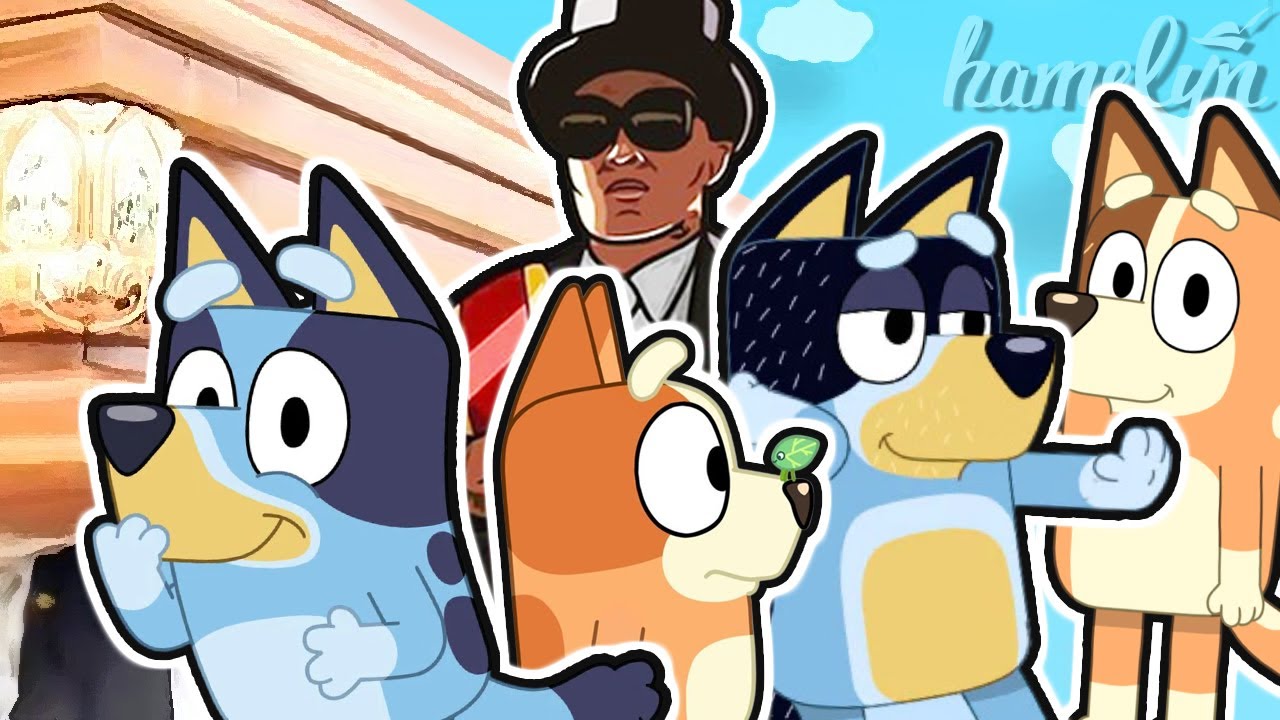 Bluey & Bingo & Chilli & Bandit Heeler - Coffin Dance Meme Song (COVER ...