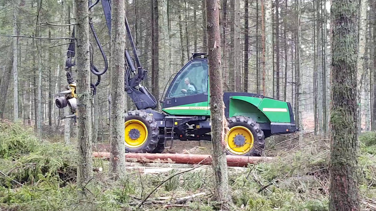 Timberjack 870B - YouTube