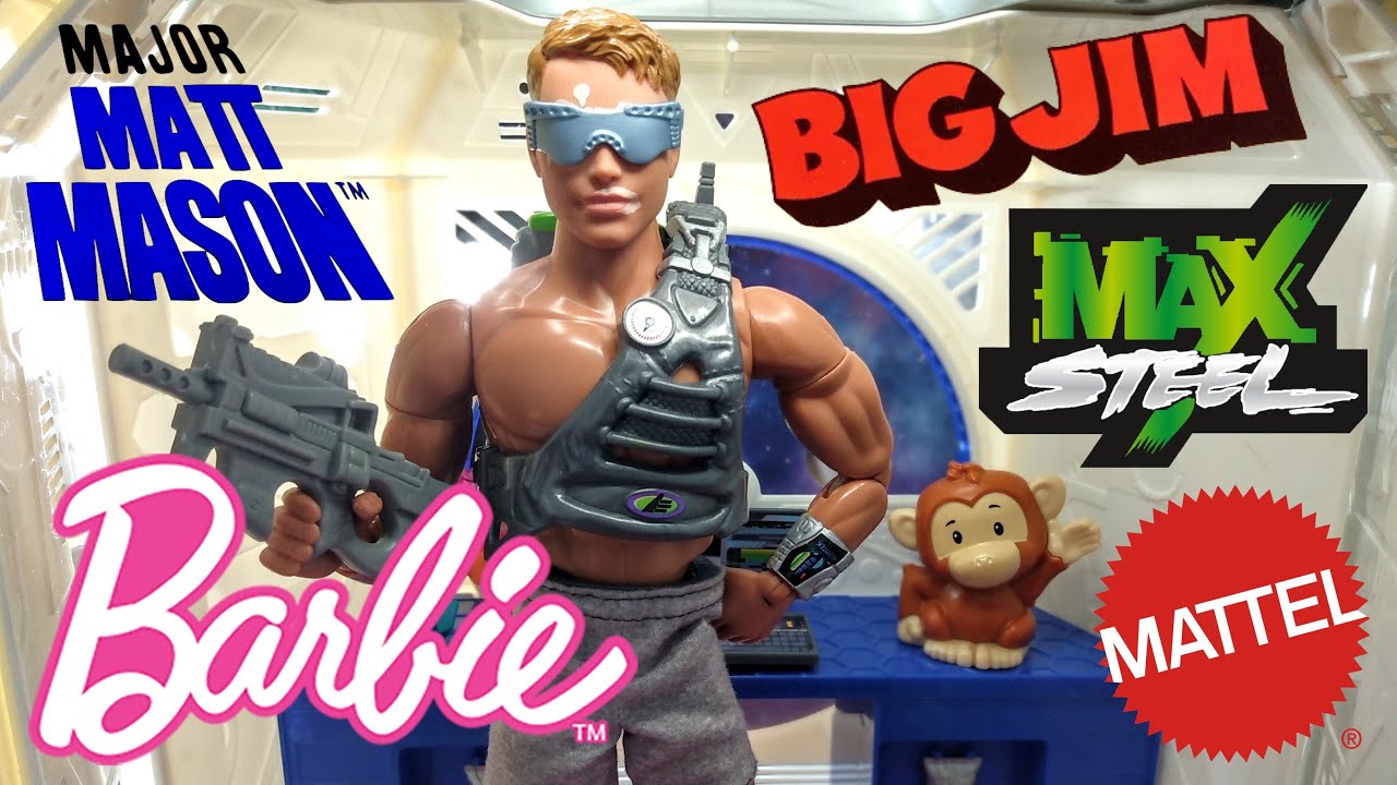 Big Max Mason: Rebooting Favorite 60s 70s Mattel Toys in 12 Inch Action ...