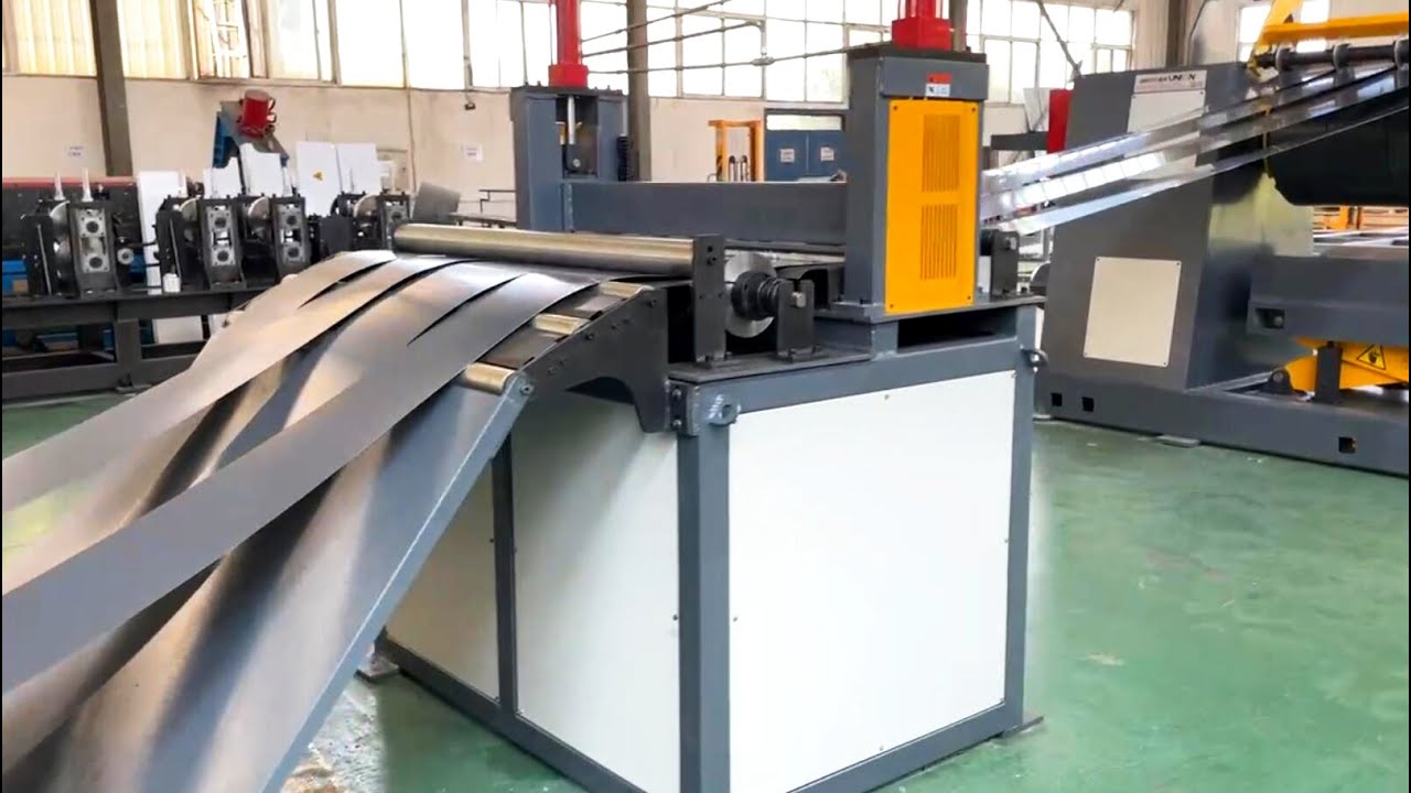 Roll Forming Machine | Coil Slitting Machine - YouTube