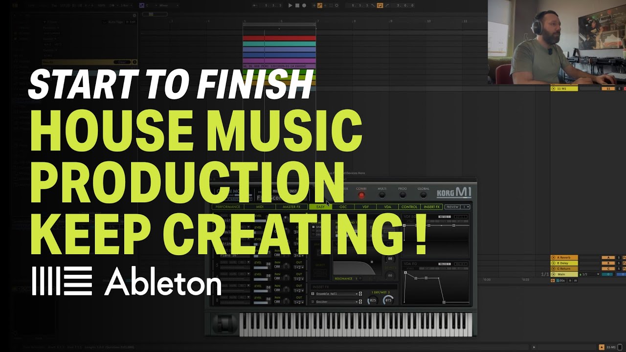 Start to Finish on Ableton : House Music Production – Keep Creating ...