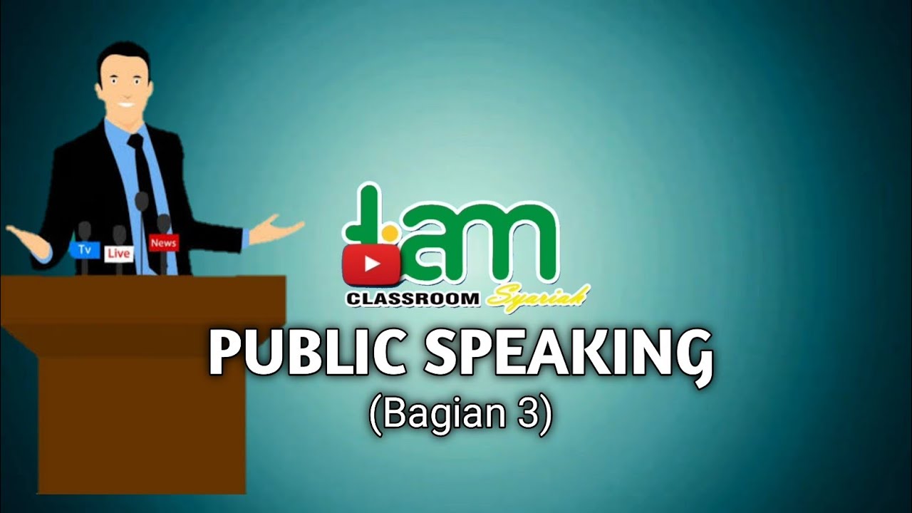 Public Speaking | Part 3 - YouTube