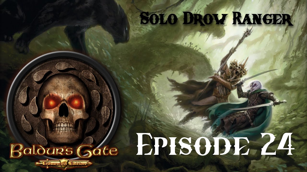 Rasaad a Chrám Temného měsíce - Baldur's Gate: EE / Solo Ranger / CZ ...