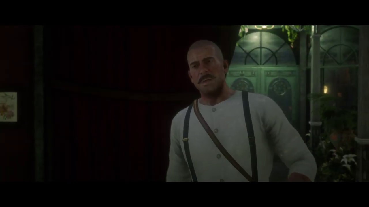 RDR2-Charles Bronson Meets Algernon Wasp And Has Some Tea - YouTube