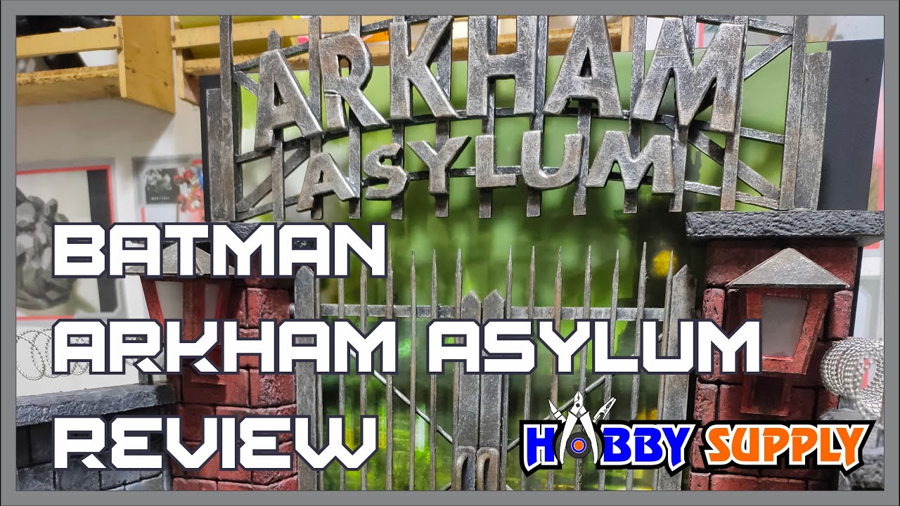 Batman Arkham Asylum Diorama Scala 1:12 - YouTube