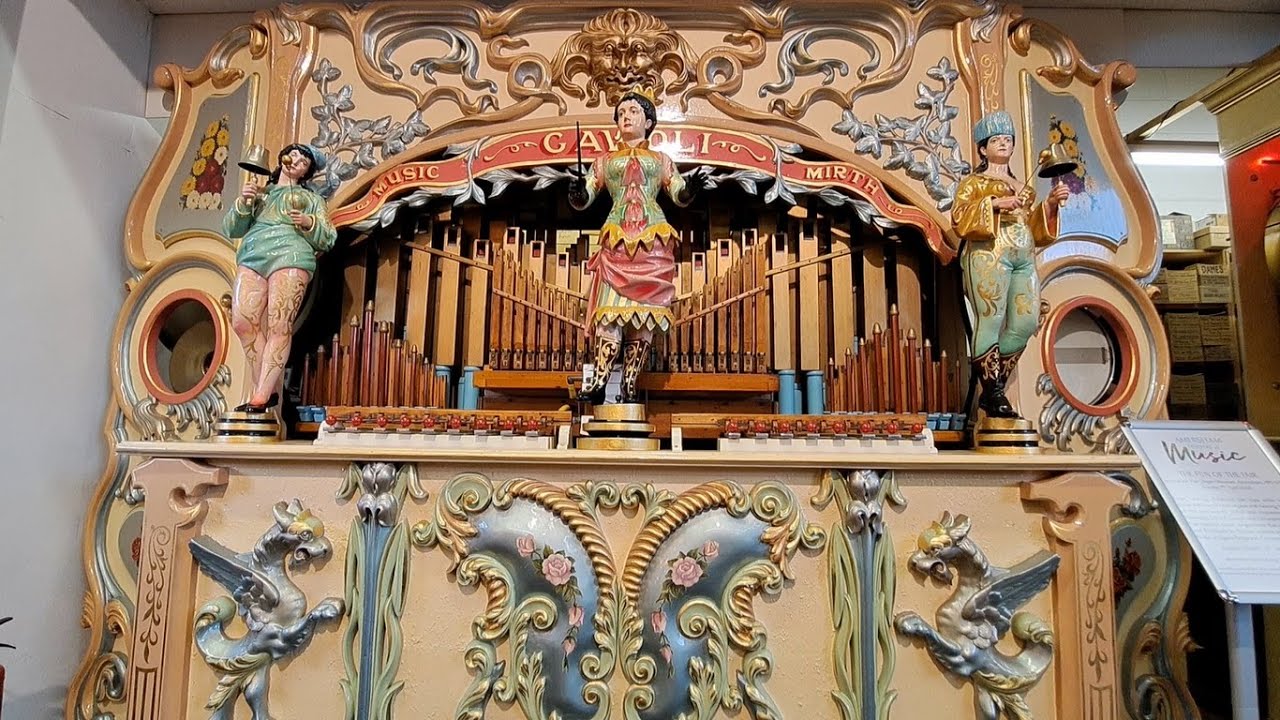 89 key Gavioli fairground organ (ex. Silcock) - Amersham, March 2024 ...