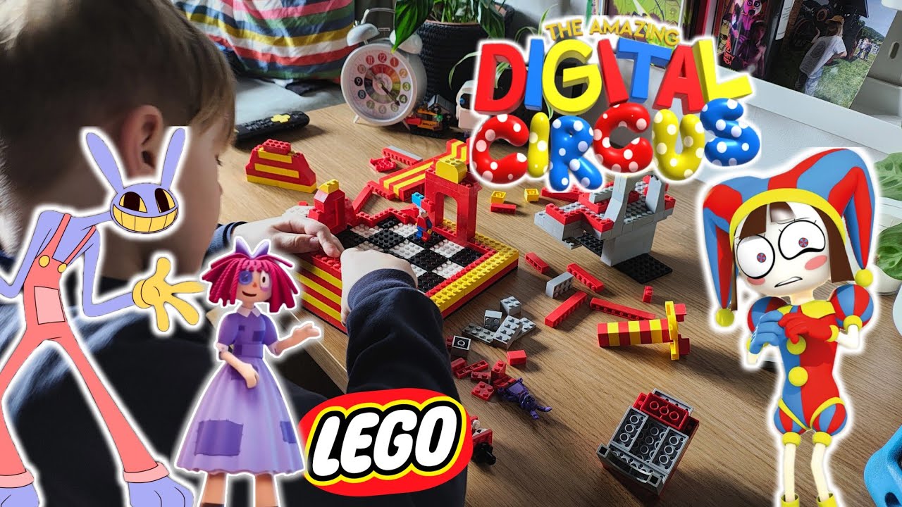 THE AMAZING DIGITAL CIRCUS LEGO // Lawrence Makes - YouTube