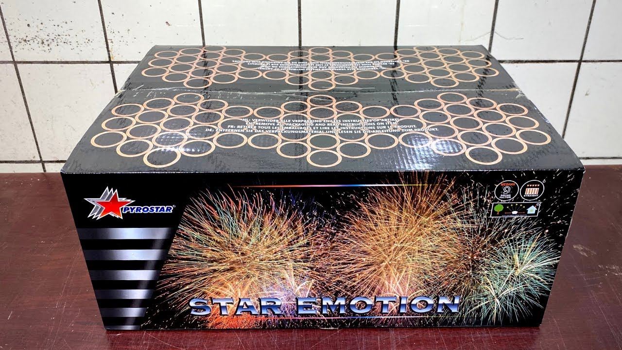 Star Emotion | 6x19 shots | Pyrostar Vuurwerk - YouTube