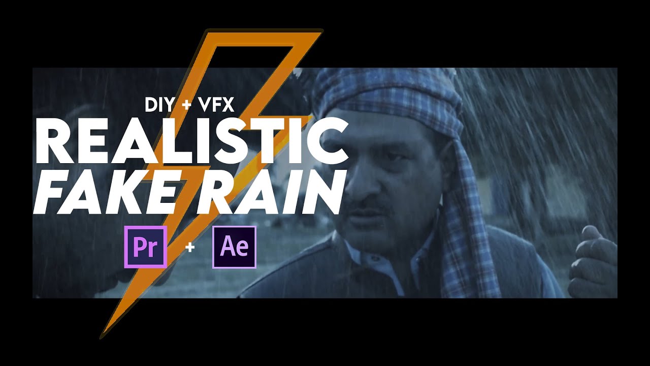 How to Create Realistic Fake Rain Effect in Adobe Premiere Pro & After ...