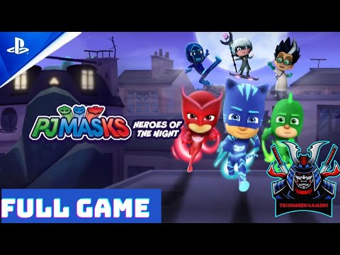 Pj Masks Heroes of Night •Full Game Walkthrough •ps5 - YouTube