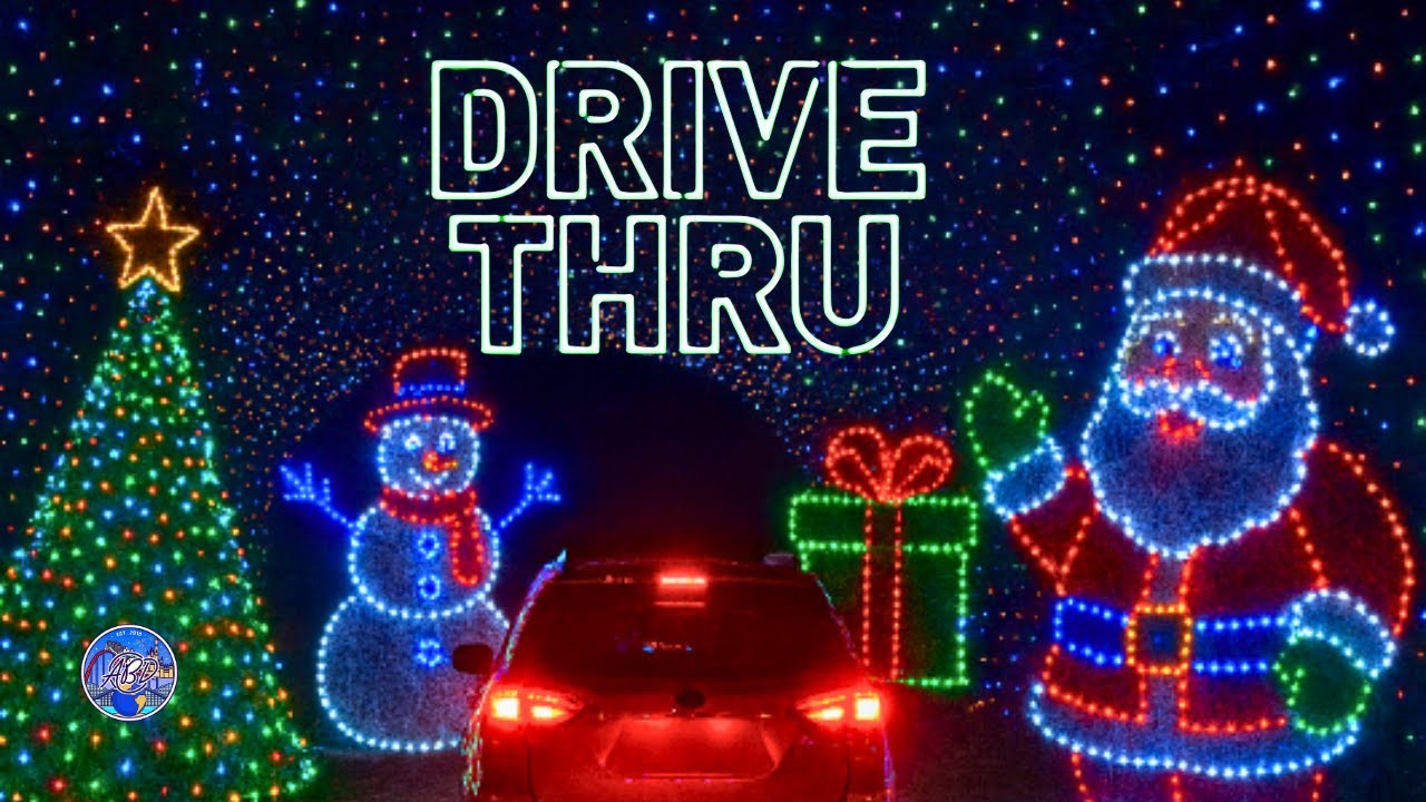 Stunning Drive-Thru Christmas Lights You NEED to Experience - YouTube